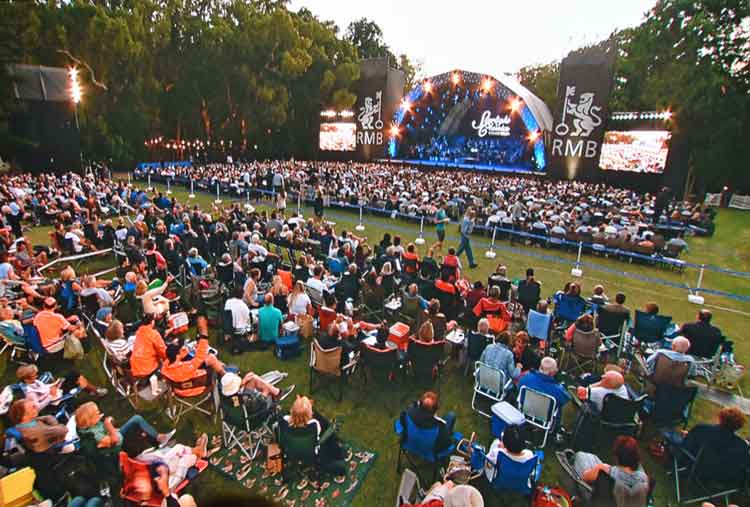 .: The 2018 RMB Starlight Classics concert at Vergelegen