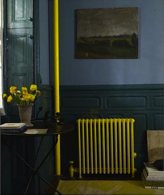 The Pink Chalkboard: Painted Radiators