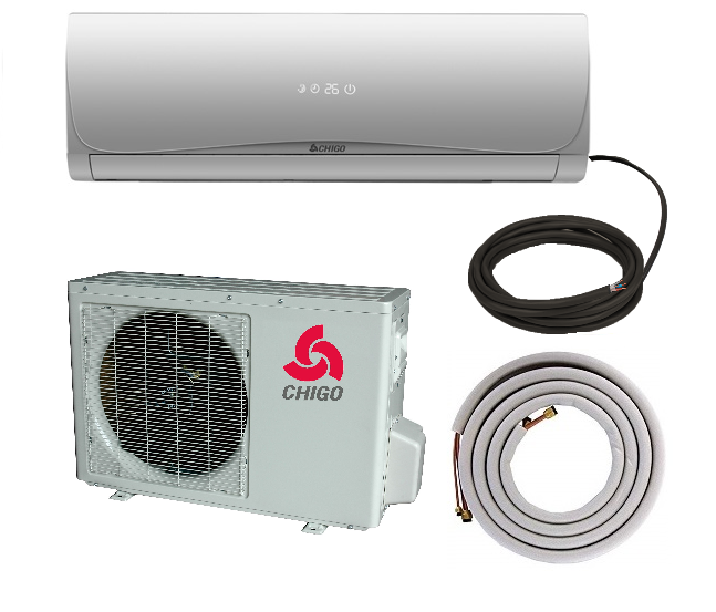 All New Mini Split Ductless HeatPump Systems: Chigo 24000 Btu 15 SEER ...