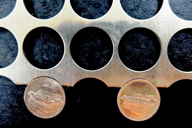 WEBBING OF COIN BLANKING | Error coins