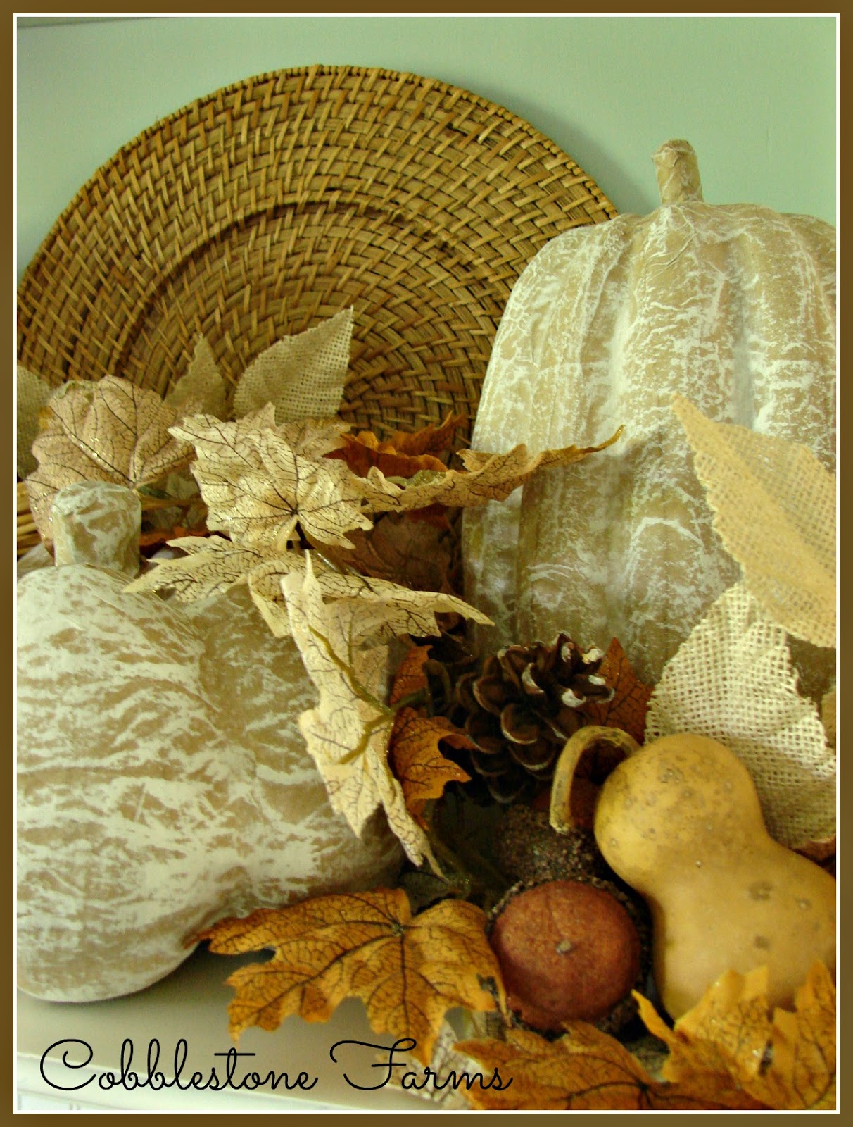 Cobblestone Farms: The Fall Spruce Up has begun...