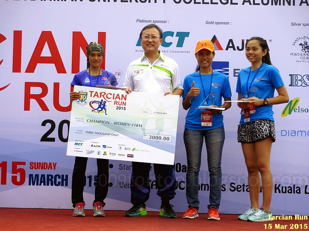 Penonton: Tarcian Run 2015 - Top 15 Results