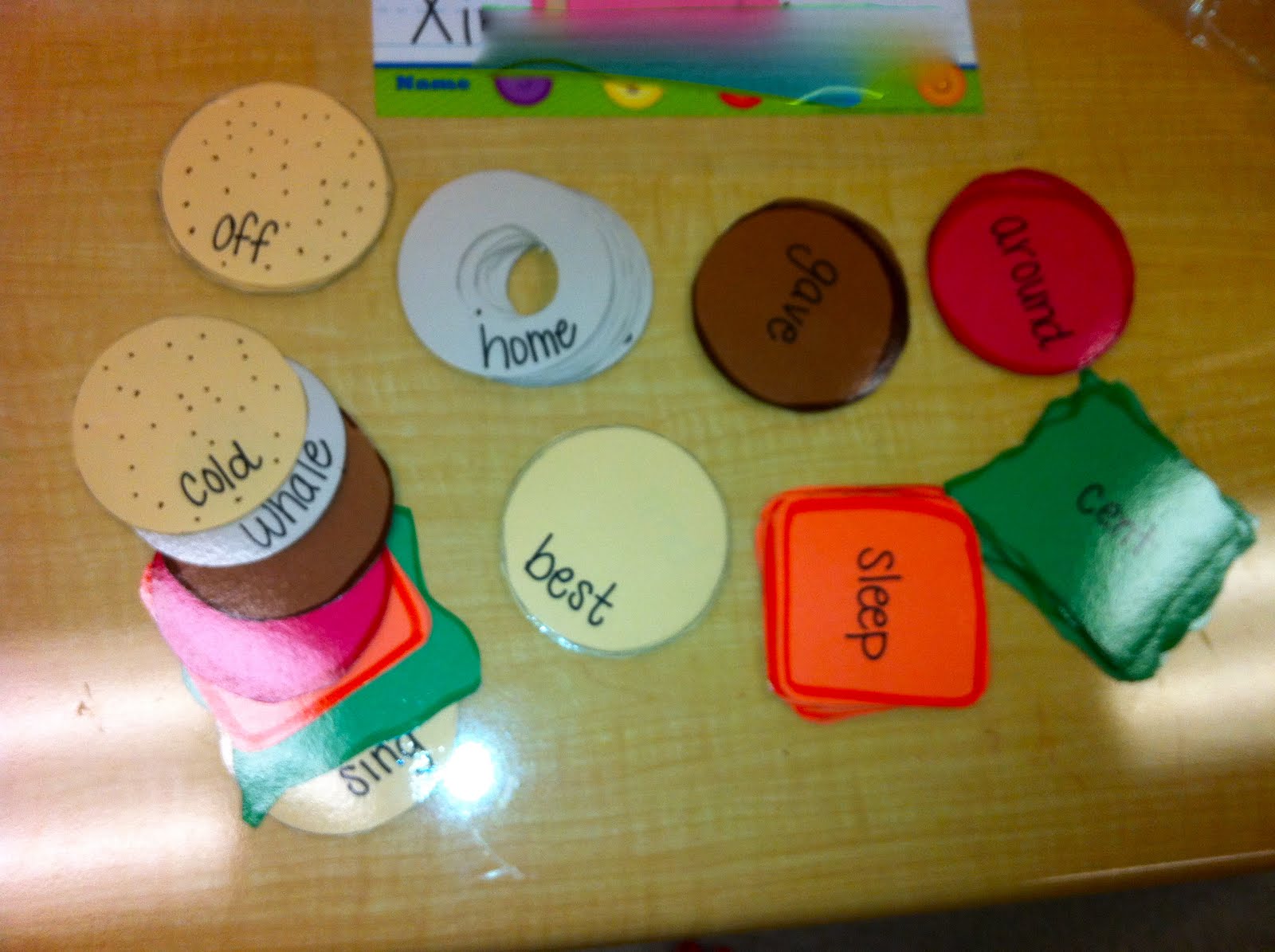 Shabby & Chic in the Second Grade: Sight Word Activities