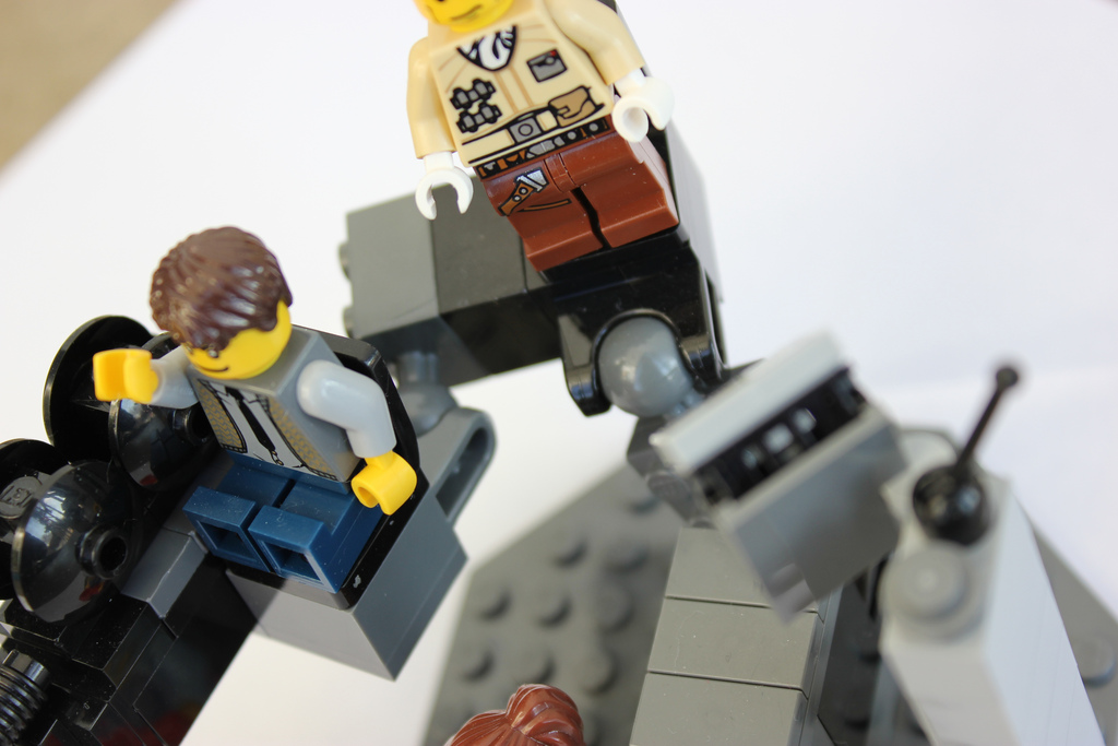 Lego Dado: Lego Movie Camera with DP, Director, & Makeup - MOC