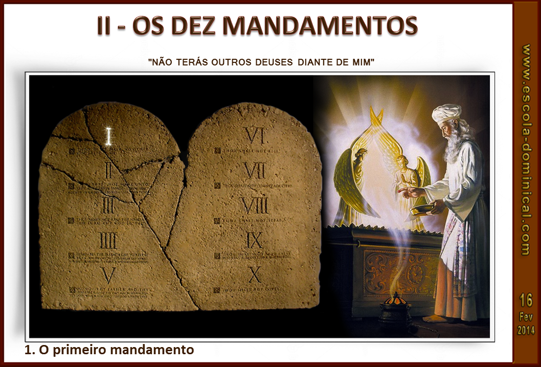 SLIDES DA LIÇÃO: LIÇÃO 07 – OS DEZ MANDAMENTOS DO SENHOR | PROF. ROBSON ...