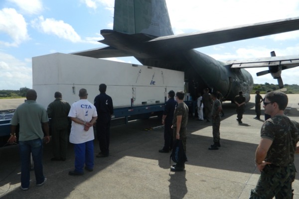 VLS-1 Chega em Alcântara para Testes na Nova Torre