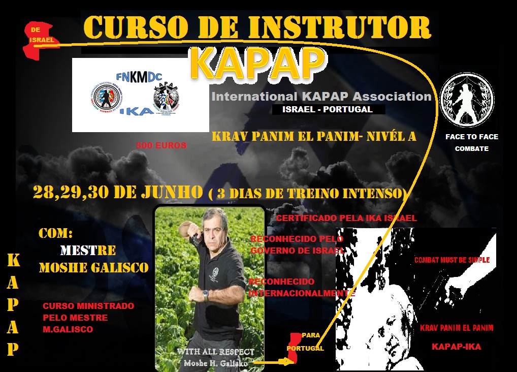 "THIS IS KAPAP": Curso de Instrutor Nivel A de Kapap