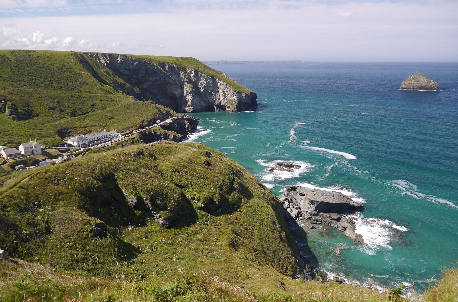 Walking in the country: Trebarwith Strand - Tintagel - Boscastle (South ...