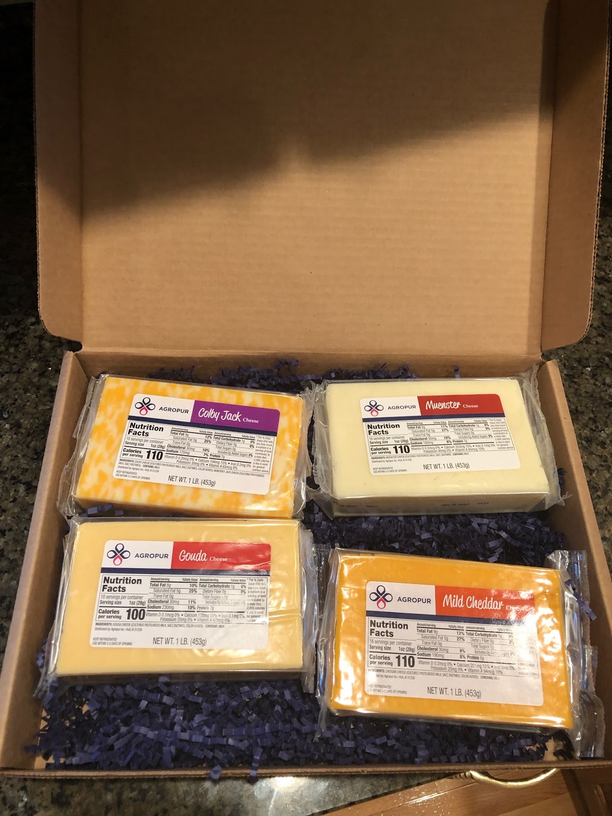 ATLAS of Sioux Center Auction: Box of Cheese (x4)