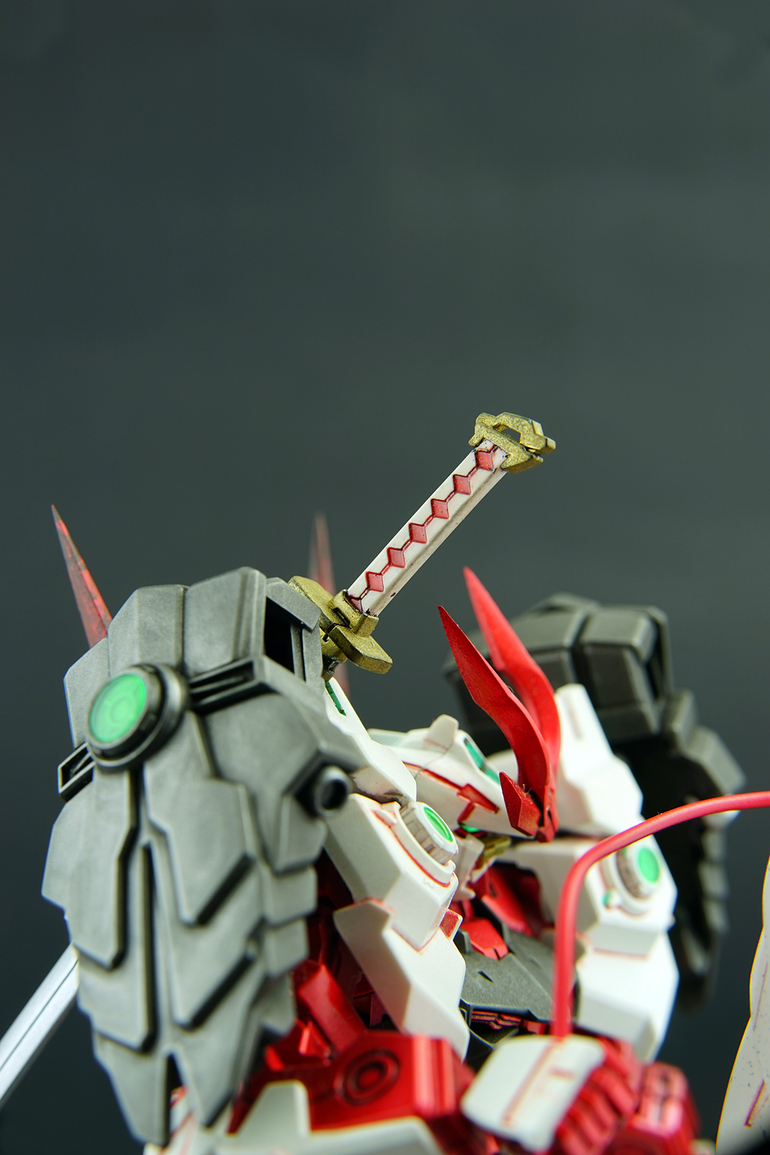 Painted Build: HGBF 1/144 Sengoku Astray Gundam + Fuunsaiki