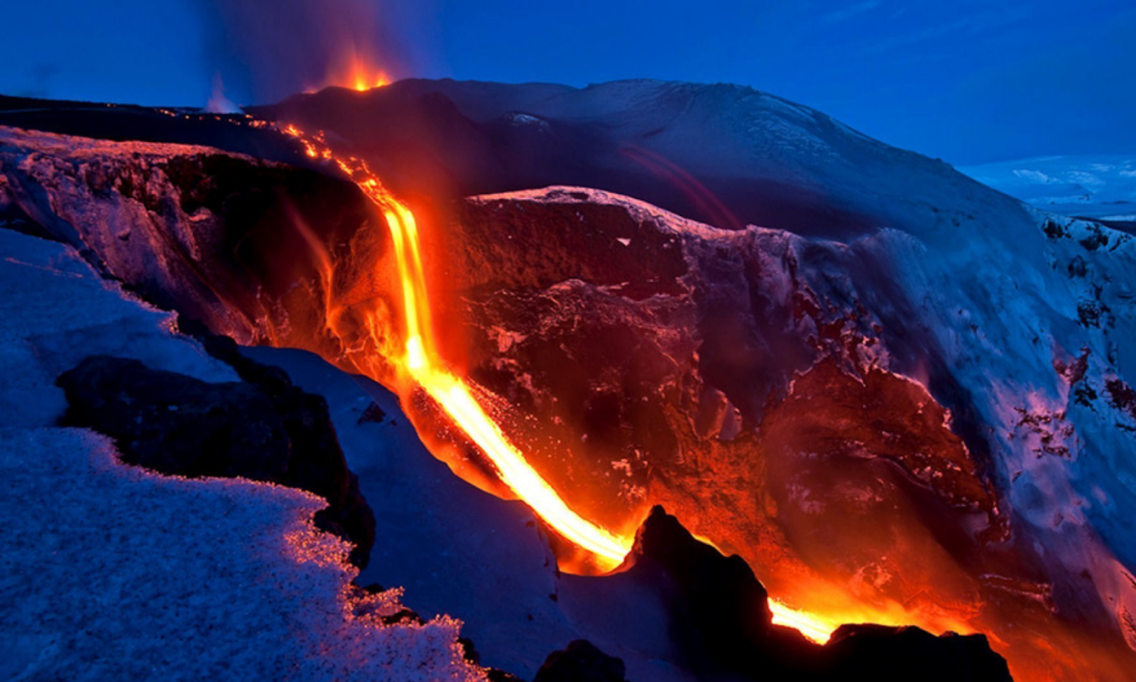 Weird Wallpaper Center: Volcano Wallpaper | Explosion Volcano Mountain ...