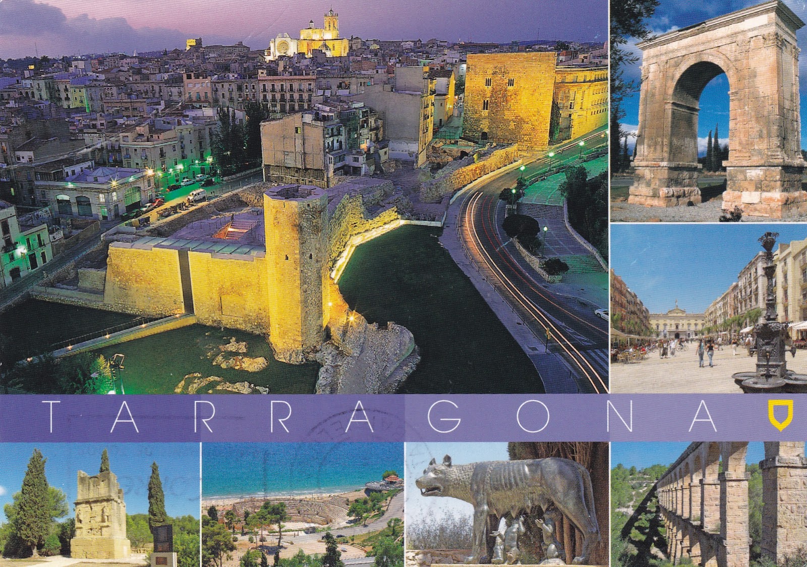 My postcard collection: Spain - Archaeological Ensemble of Tárraco