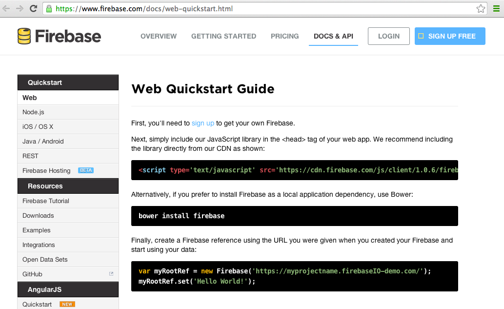 Dinis Cruz Blog: Using Firebase to sync data with a webpage (via Javascript, REST and Firebase ...