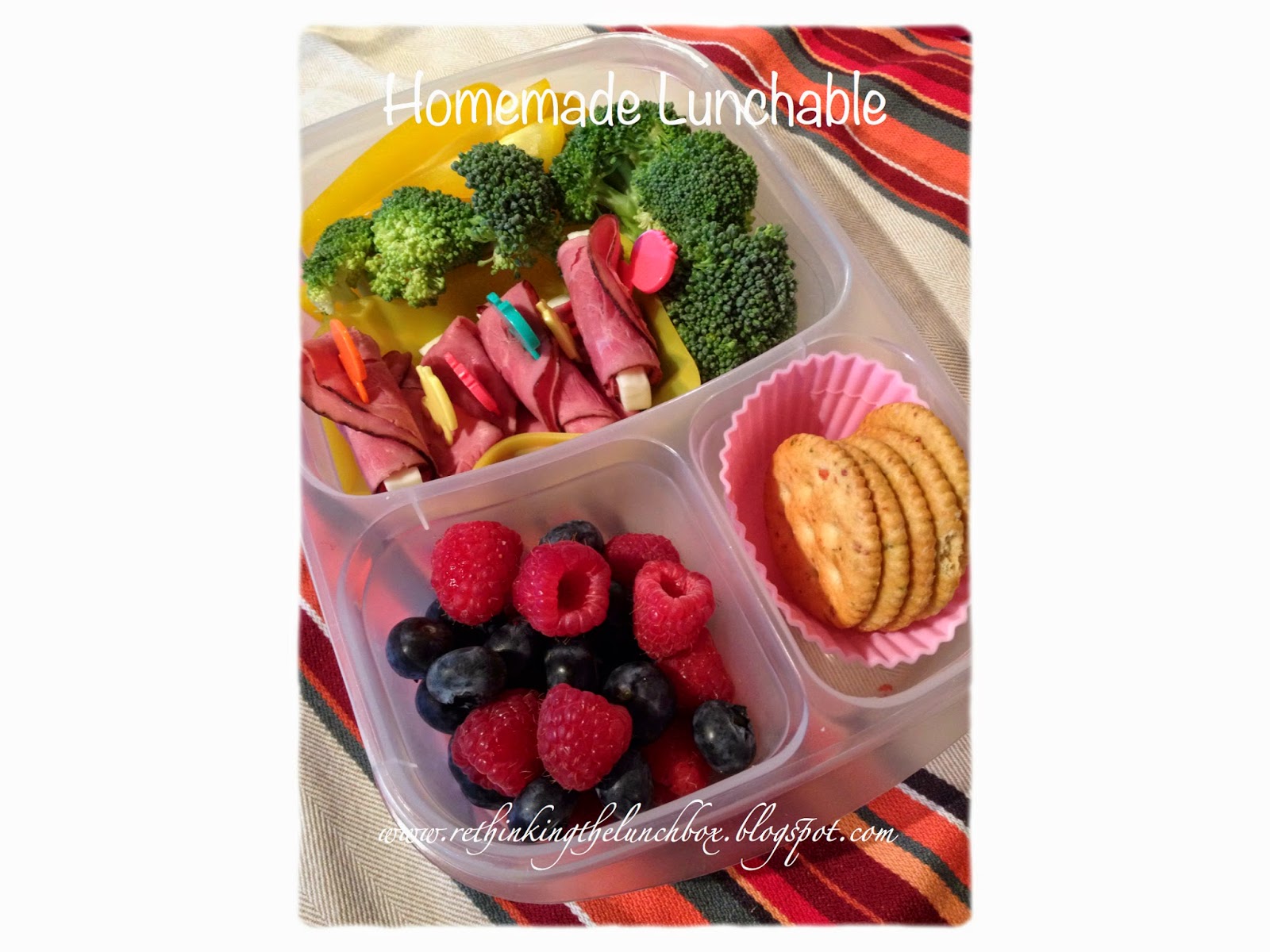 Rethinking the Lunch Box: Homemade Lunchable: How-To