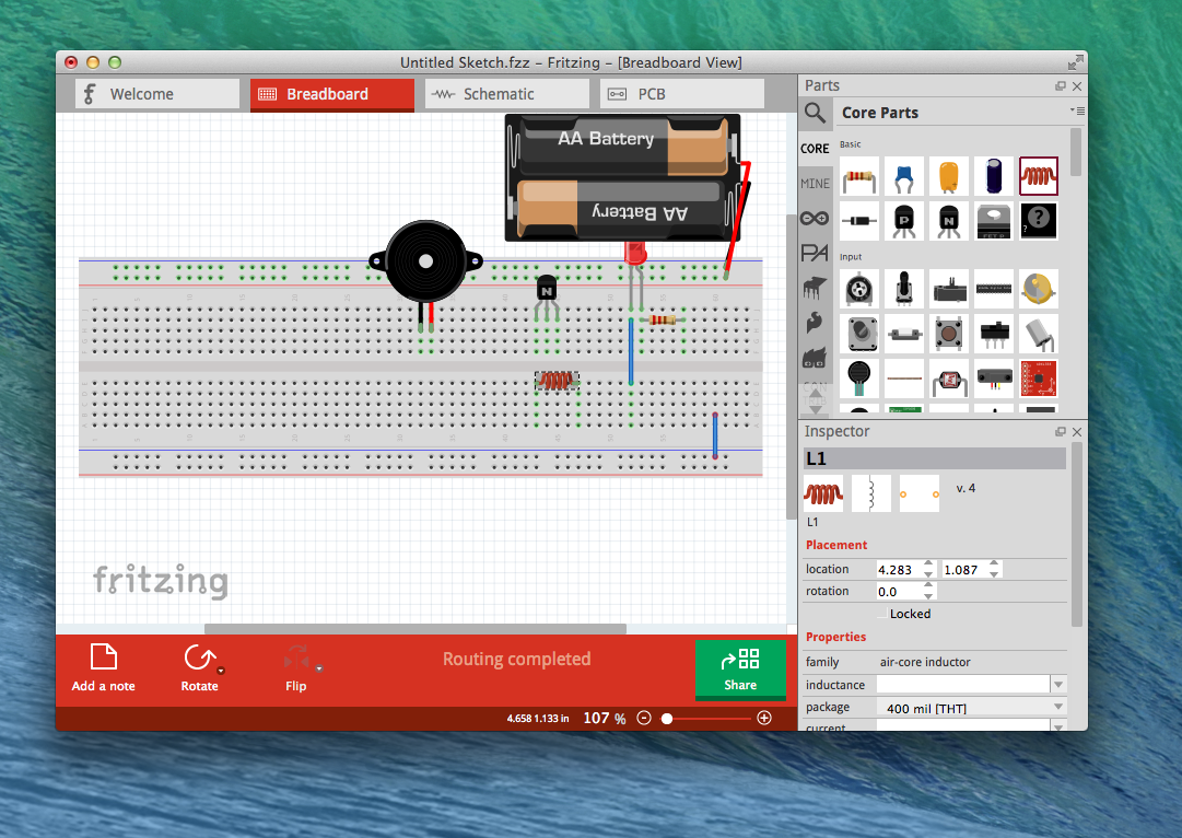 Sensor-Based Electronic Art: Fritzing