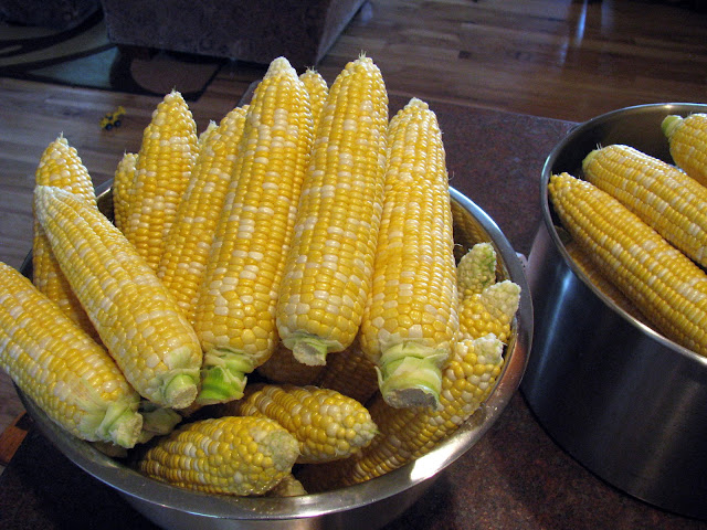CAMP HOMESCHOOL: Delicious Frozen Sweet Corn