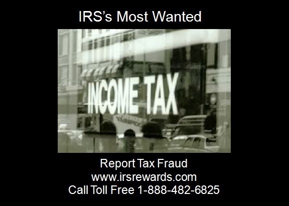 IRS's Most Wanted - Report Tax Fraud