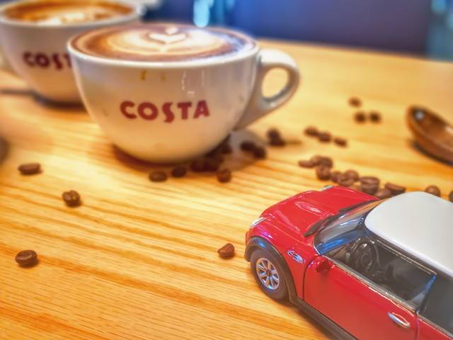 Lemon GreenTea: Costa Coffee's Flagship Store Opens in Robinson's Galleria