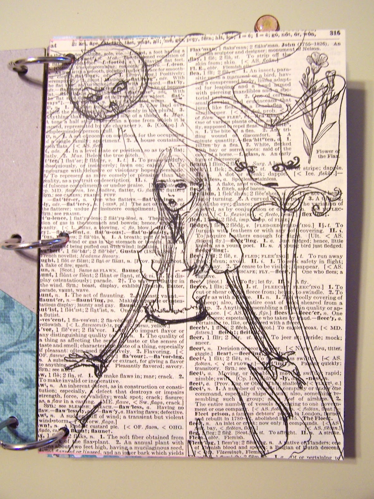 Scrapbooks and Journals: HOMEMADE SMASH BOOK TO SHARE FOR PINK SATURDAY