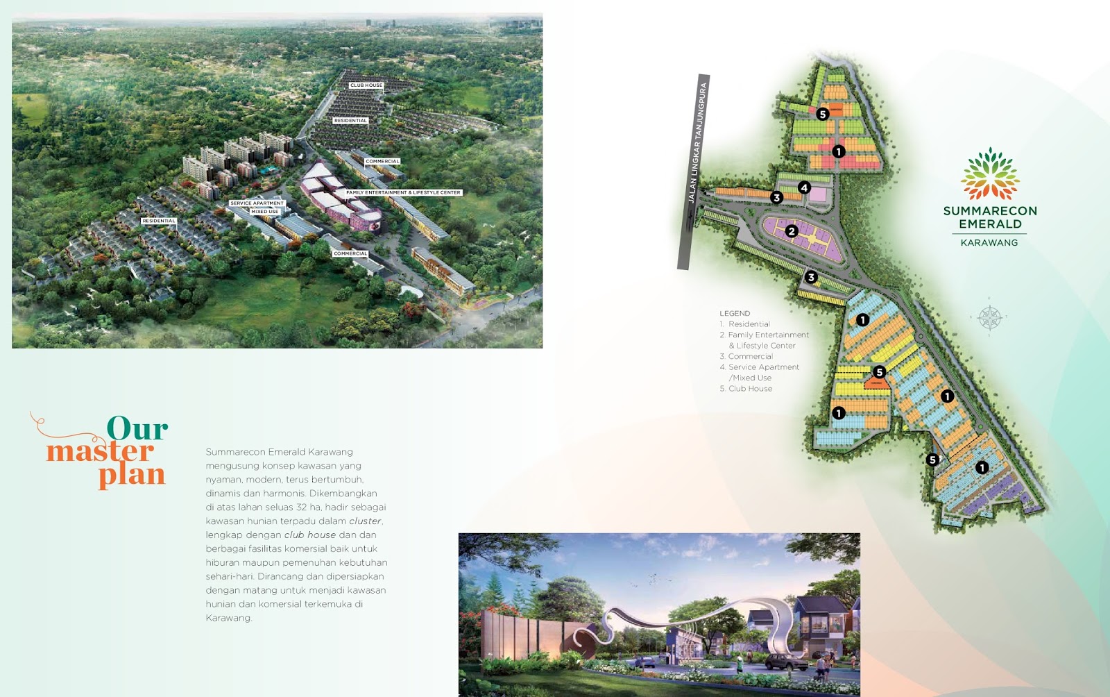 Summarecon Emerald Karawang Cluster Avani Homes - paramount land