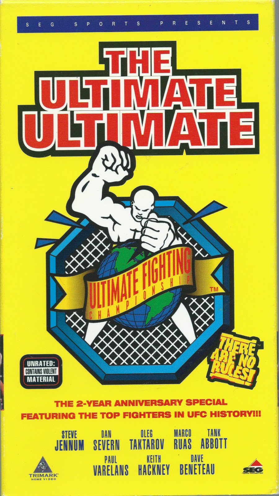 Cardboard Clubhouse: Wacky Wrestling VHS Boxes: UFC Edition