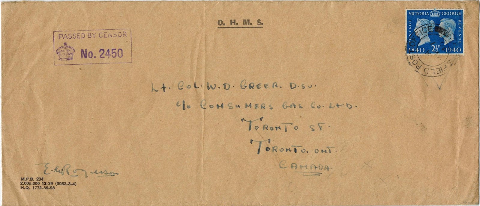 Great Britain Philately: 1940 Centenary of World's First Adhesive ...