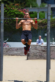 Oh yes I am: Julien Greaux Trains In Santa Monica