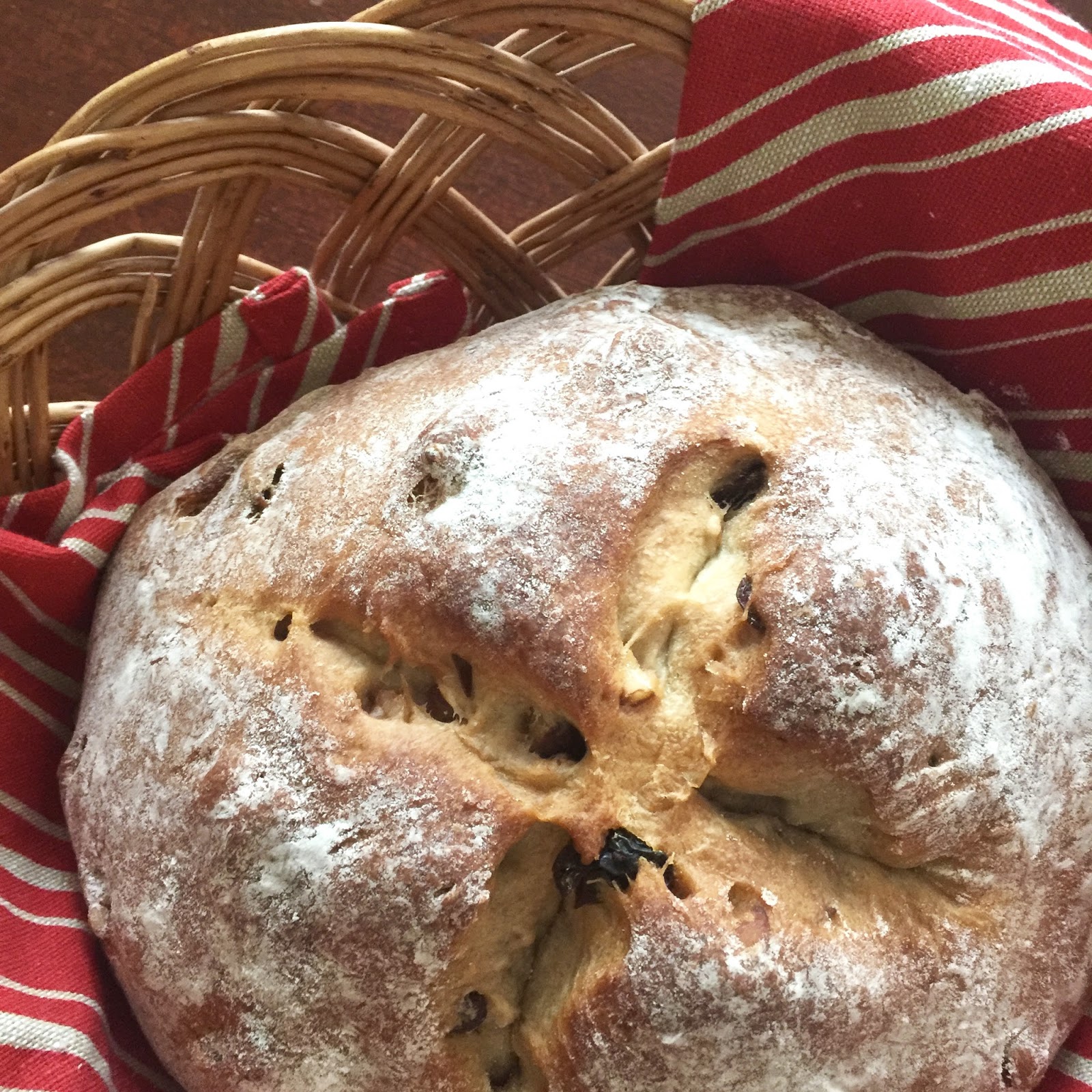 Feast Your Eyes: Walnut Raisin Bread
