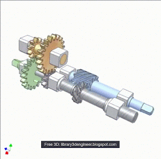 Automatic gearing when reversing 1 || Idea mechanism || Download free ...
