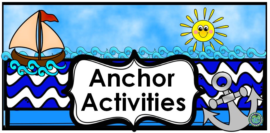 The K Files: Using Anchor Activities--FREEBIE!