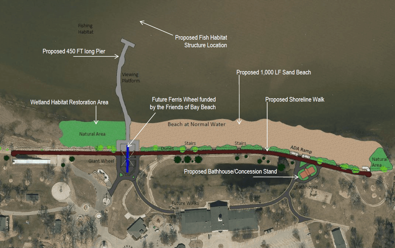 NewsPlusNotes: Bay Beach Amusement Park Building 100 Foot Tall Ferris ...