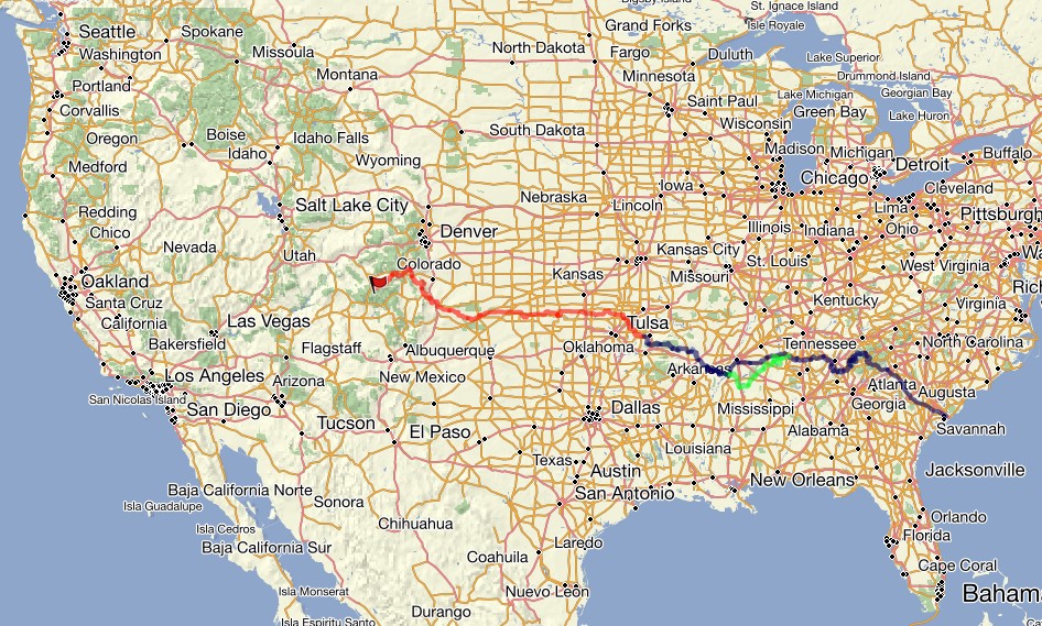 Trans-America Trail 2016: TAT-2016 Post 39 - Thursday 23 June 2016