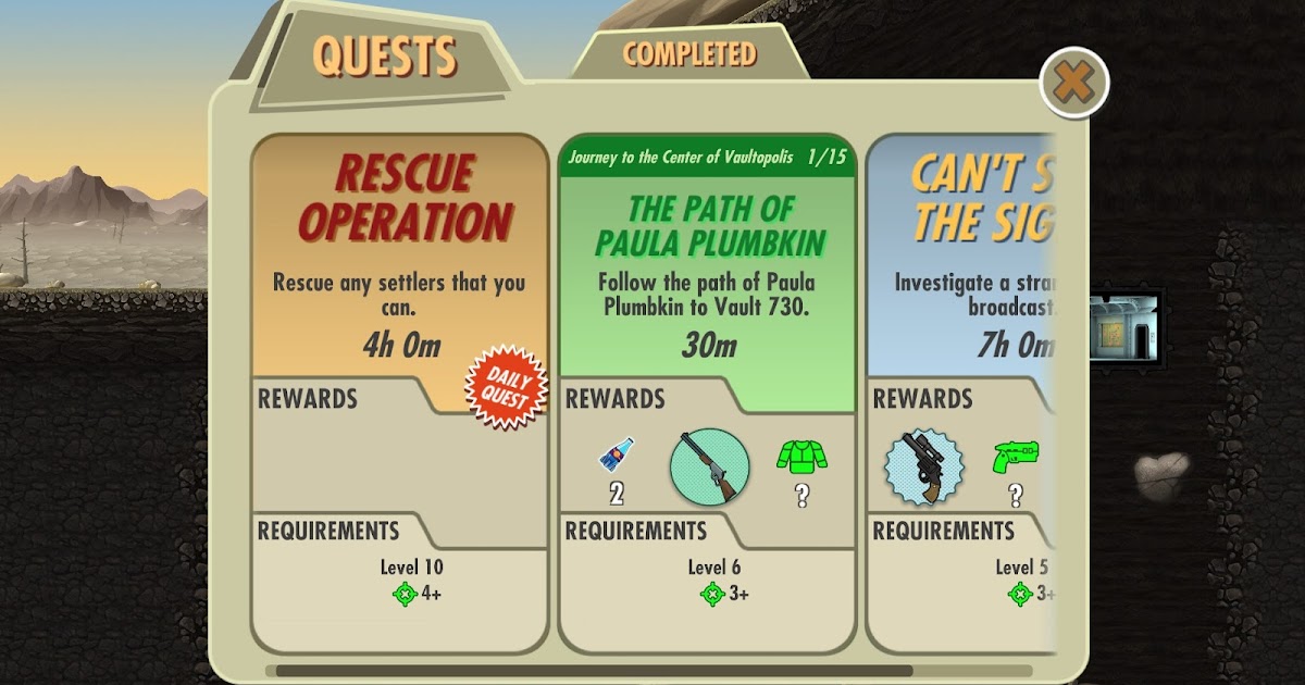 4 Awesome Tips to Completing Quests in Fallout Shelter - Fallout ...