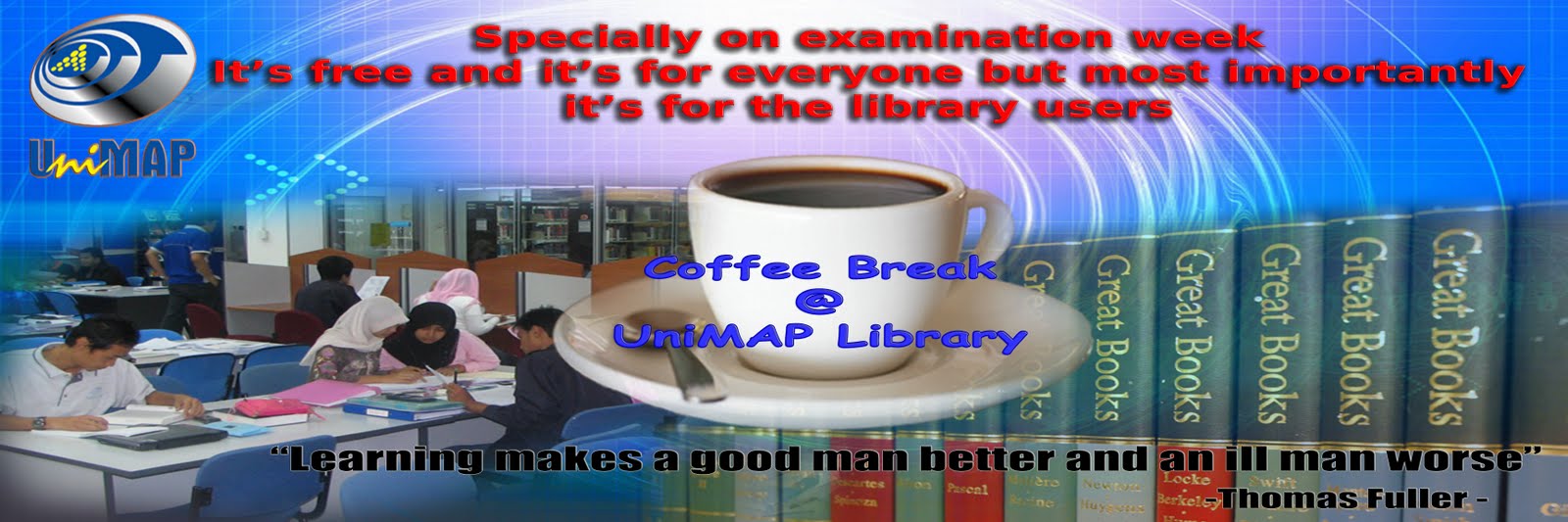 UniMAP Library: 'Coffee Break @ UniMAP Library'