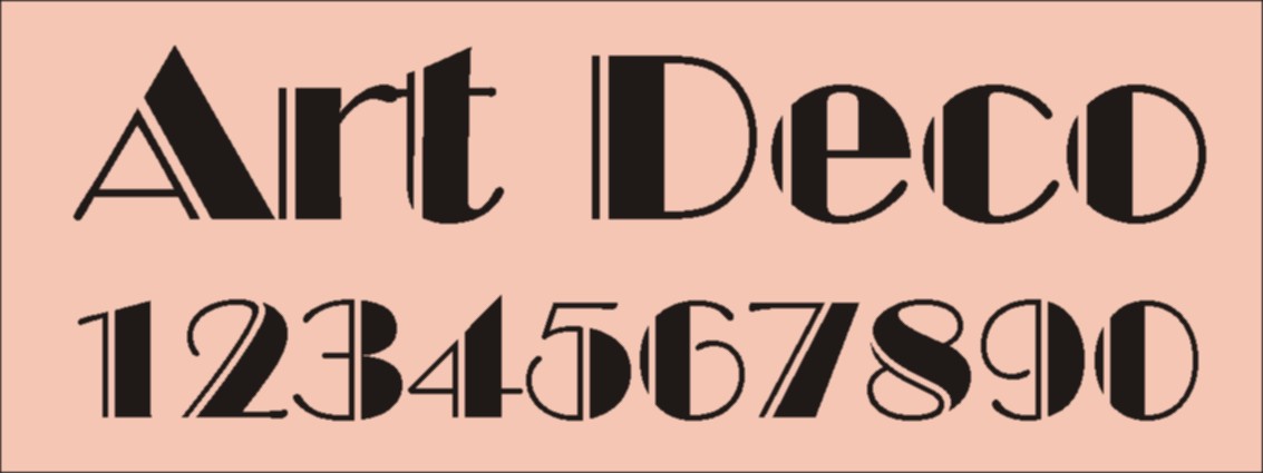 Final Major Project Examples Of Art Deco Typefaces Final Major Project Examples Of Art Deco Typefaces