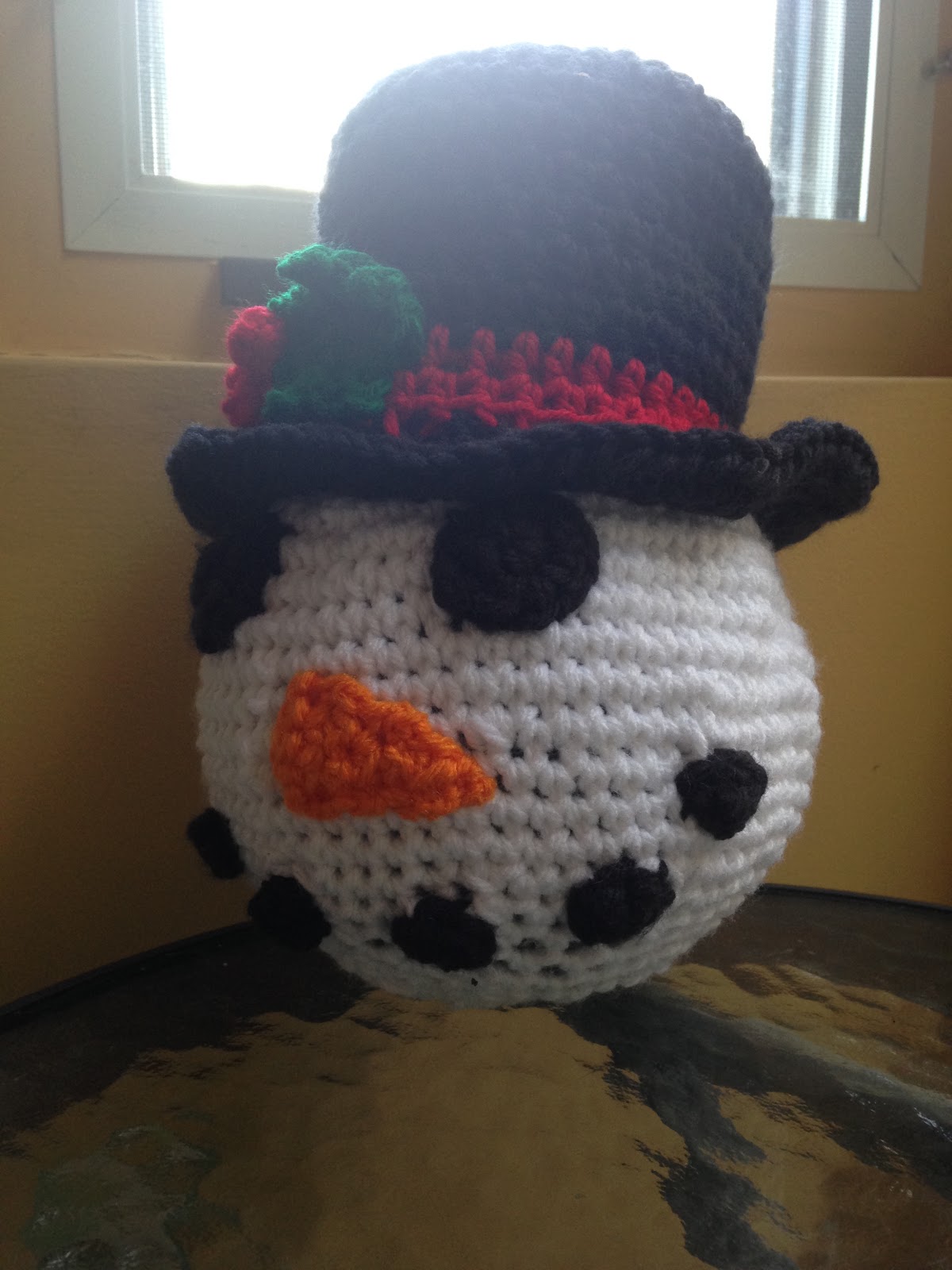 The Perfect Stitch...: Snowman Tree Topper...