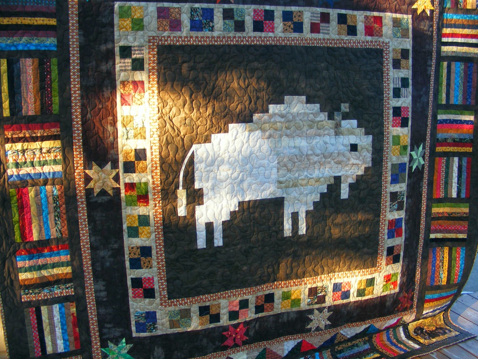 Coloradolady: The White Buffalo Quilt and It's Story ~ warning photo ...