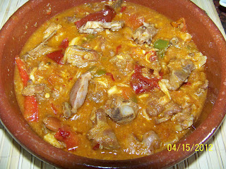 Culinaria y otras cosas: Choto al ajillo