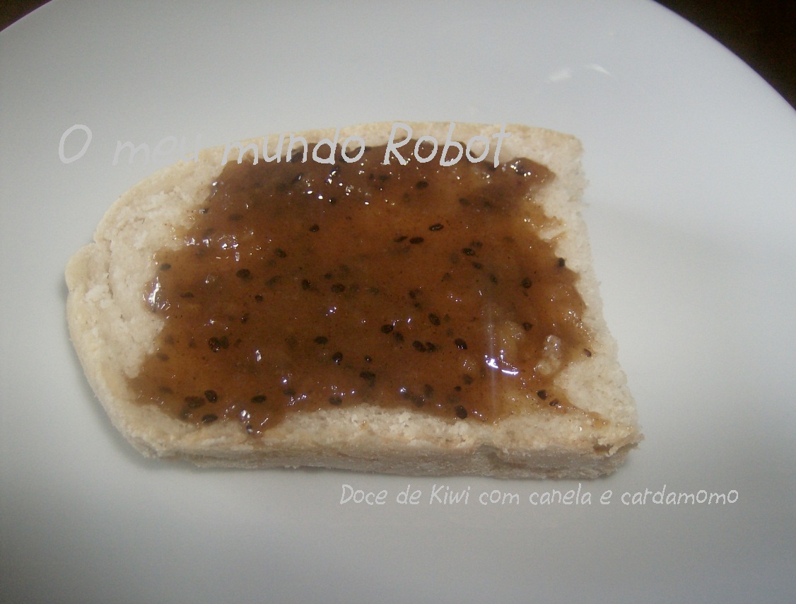 Bimby - Doce de kiwi com canela e cardamomo