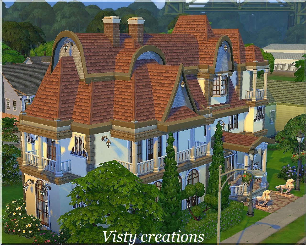 Visty-6-The Sims 4 creations: French manor