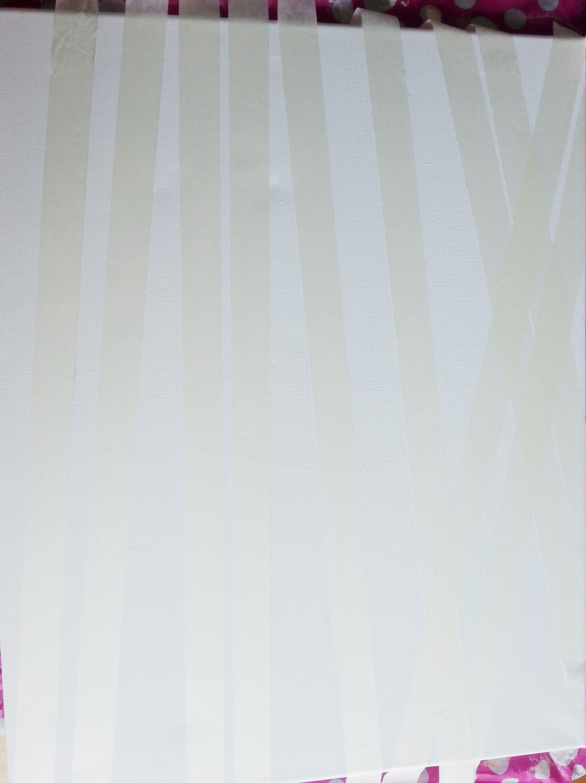 easy diy birch forest painting ~ Make Do and DIY