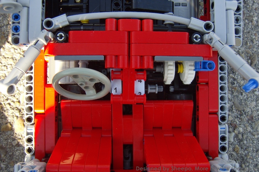 LEGO MOC Mercedes-Benz 300SL '54 Gullwing by Sheepo | Rebrickable ...