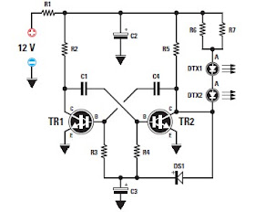 schema montage electronique: barrière infrarouges : Une barrière à ...