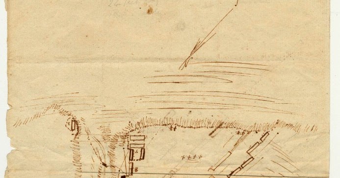 Fort York and Garrison Common Maps: 1793 Elizabeth Simcoe: Proposed ...