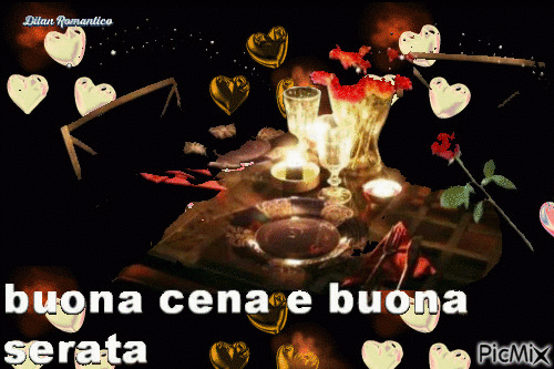 Digitando : Buona cena e sera