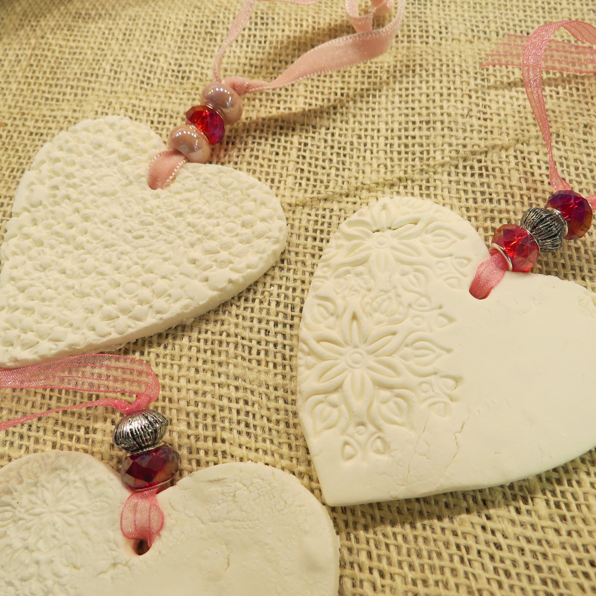 DesignsandEvents: Cornstarch Ornaments: A New Valentine Craft...For Me!
