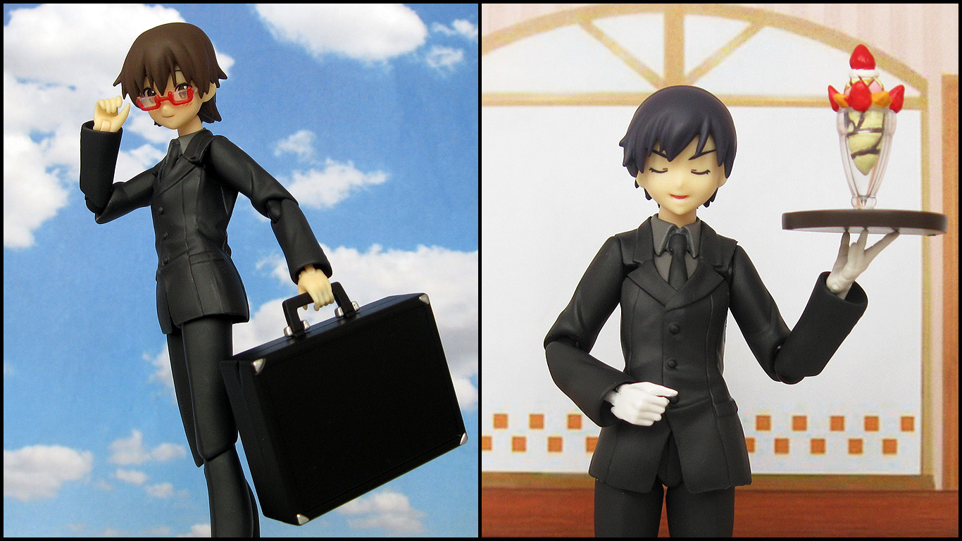 world of klaymore: figma Saber Zero in a suit