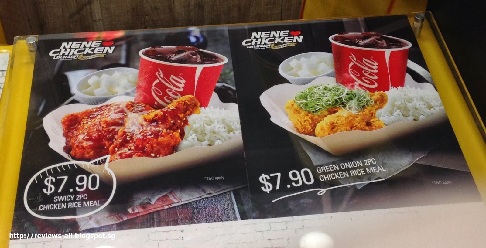 We'll Tell You - A&W Couple's Blog: NeNe Chicken Singapore - Star Vista ...