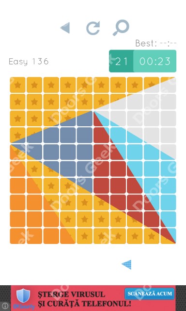 Blocks & Shapes [Easy] Level 136 Solution ~ Doors Geek