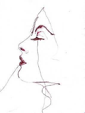 Threads of a story: Drawing with a sewing machine.